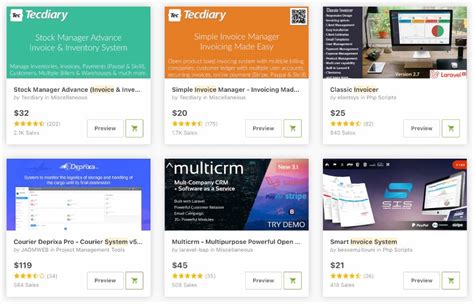 Best Php Invoicing And Billing Scripts Idevie