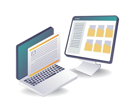 Computer Network Data Information Technology 47546452 Vector Art At