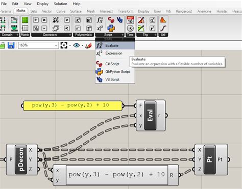 The Curve Generated With Mathematic Function Grasshopper Mcneel Forum