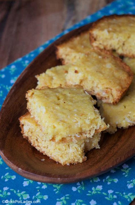 Crock Pot Coconut Cornbread Crock Pot Ladies