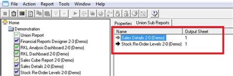 consolidating unrelated data into one report sage intelligence
