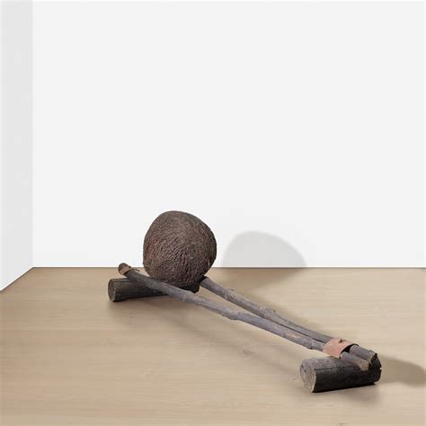 Magdalena Abakanowicz Seated Balls Black Balls Vi Mutualart