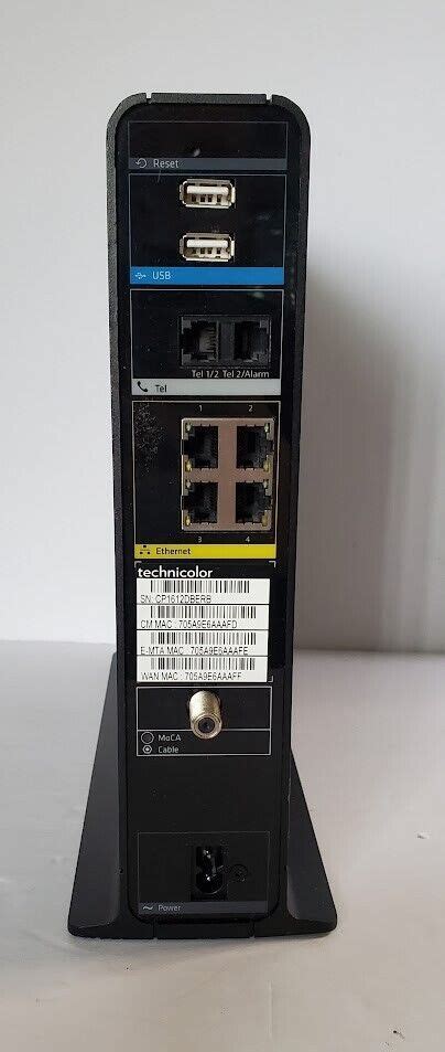 Technicolor TC8717T Dual Band Wireless Cable Modem DOCSIS 3 For Sale Online EBay