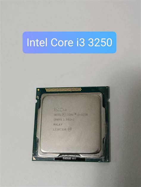 Cpus Intel Core I3 3rd Gen Cpu Was Listed For 320 00 On 13 Aug At 08 31 By Dantec In Cape Town