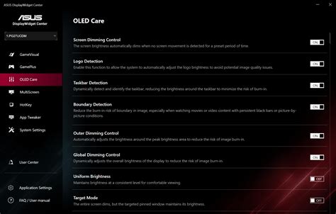 Asus Rog Swift Oled Pg Ucdm Qd Oled K E Hz In Pollici Hardware Upgrade