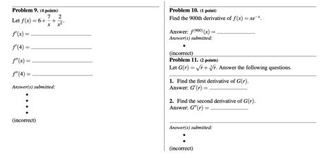 problem 9 4 points let f x 6 x7 x22 f′ x