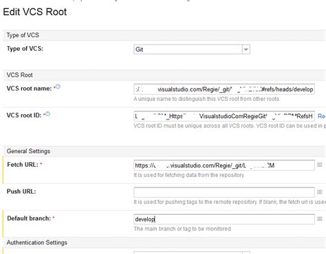 git teamcity not autobuild for develop branch stack overflow