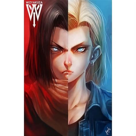 Android 17 And 18 By Wizyakuza R Dbz