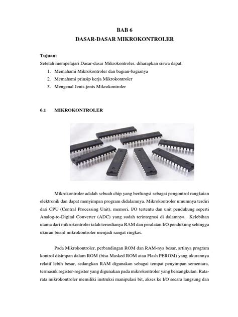 Dasar Dasar Mikrokontroler Pdf Dasar Dasar Mikrokontroler Pdf