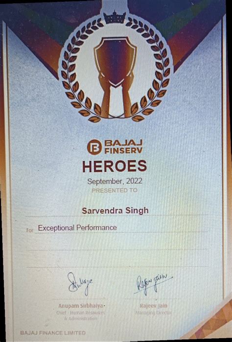 Success Comes To Only One Who Works Hard To Achieve It Sarvendra Singh