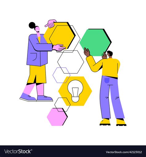 Design Structure Matrix Abstract Concept Vector Image