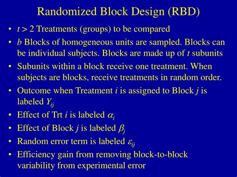 ppt randomized block design powerpoint presentation free download