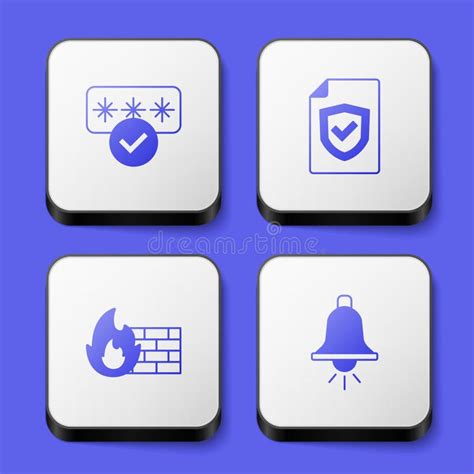 Set Password Protection Contract With Shield Firewall Security Wall