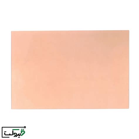 فیبر مدار چاپی 20x30 فایبر گلاس دو رو ضخامت 1 میل ویروکیت