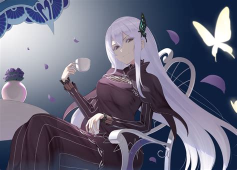 X Resolution Echidna Re Zero X Resolution Wallpaper
