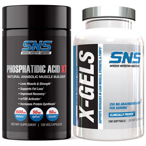 Phosphatidic Acid Xt X Gels Serious Nutrition Solutions
