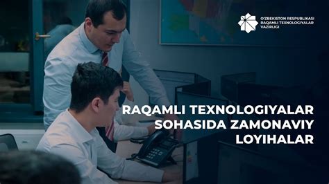 Raqamli Texnologiyalar Sohasida Zamonaviy Loyihalar Youtube