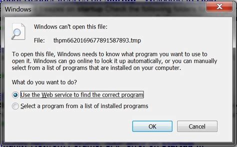 Strange Window Is Appearing On Startup Solved Windows Forums