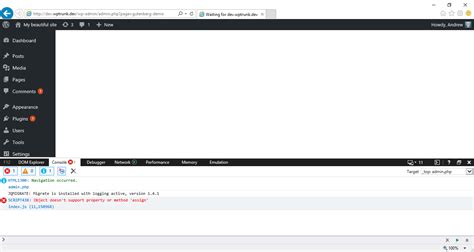 Ie 11 Blank Demo Page And Js Error Related To Non Supported Method