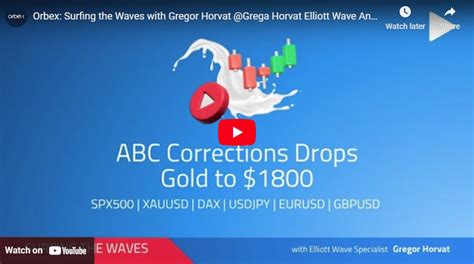 ABC Correction Drops Gold To 1800 Surfing The Waves Elliott Wave Video Wavetraders