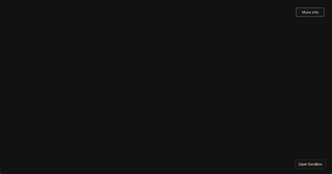 Html Forked Codesandbox