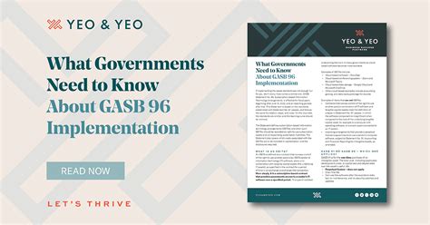 What Governments Need To Know About GASB 96 Implementation