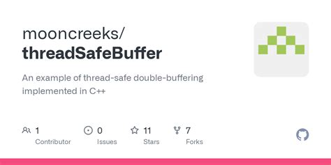 Threadsafebufferbufferproccpp At Master · Mooncreeksthreadsafebuffer · Github
