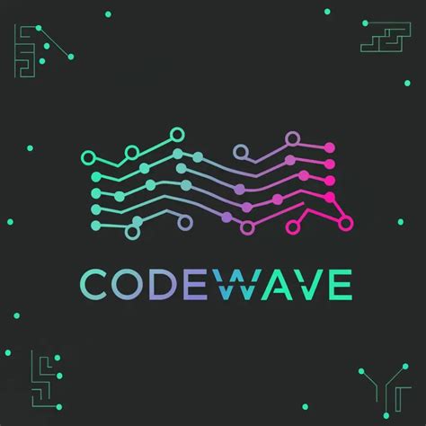 Logo Design For Code Wave Modern Wave Symbol For The Tech Industry Ai Logo Maker
