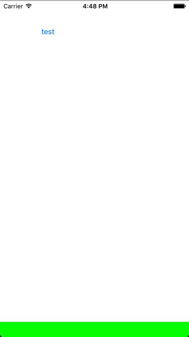 Ios Animating A Programmatically Added Uiview Splits The Width In Half Stack Overflow