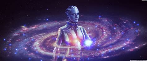 Mass Effect Trilogy Liara Video Game 4k Uhd Wallpaper For Ultrahd