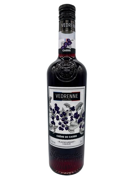 Vedrenne Creme De Cassis Blackcurrant Liqueur 700 Ml Wineonlinedelivery