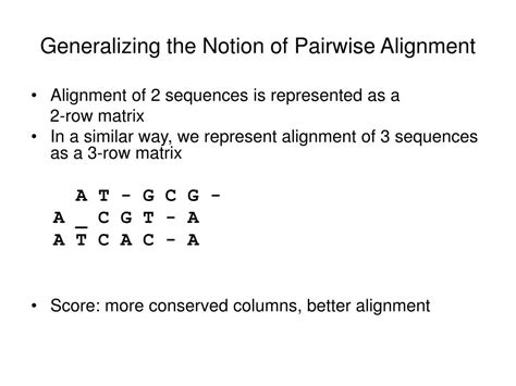 ppt multiple sequence alignment powerpoint presentation free