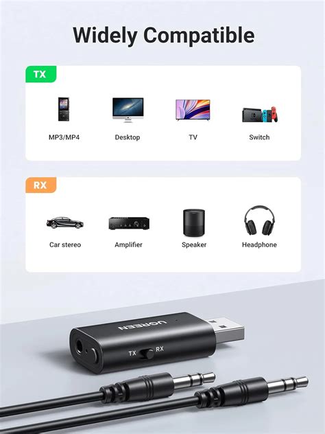 Ugreen Bluetooth Audio Transceiver 2 In 1 60300 Technify Pk