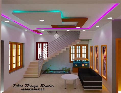 Living Room Interior Lighting Revit Rendering Ajith Kumar
