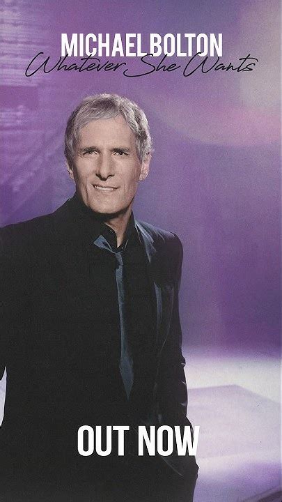 Michael Bolton Whatever She Wants Out Now 🎤💜 Youtube Michael Bolton Whatever She Wants Out Now 🎤💜 Youtube