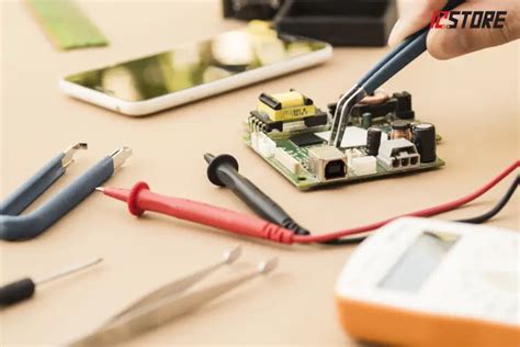 آموزش نحوه تست سلامت آی‌ سی شارژ با مولتی‌متر راهنمای کامل و قدم‌به‌قدم آی سی استور