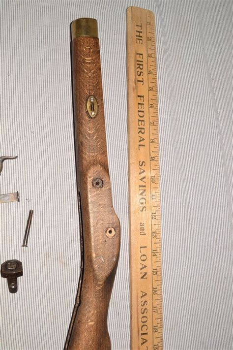 Lot Wooden Stock Flintlock Percussion Muzzleloader Trigger Hammer Assembly Ebay Lot Wooden Stock Flintlock Percussion Muzzleloader Trigger Hammer Assembly Ebay