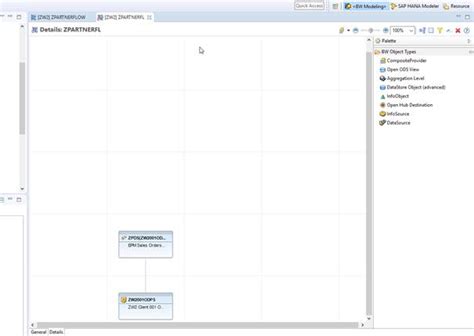 How To Create Dataflow Within Bw4hana Zpartner Gmbh
