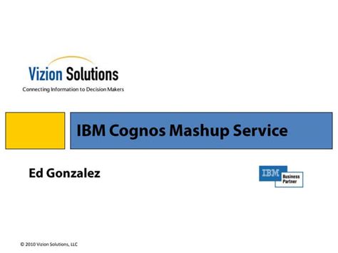 Ibm Cognos Mashup Service Screen Shots Pptx