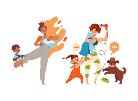 490 Crazy Mom Stock Illustrations Royalty Free Vector Graphics And Clip