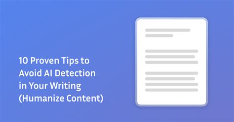 Tips To Avoid Ai Detection While Writing In 2025