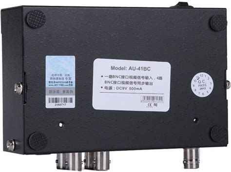 AuviPal 4 Port BNC Video Splitter Box For CCTV Australia Ubuy