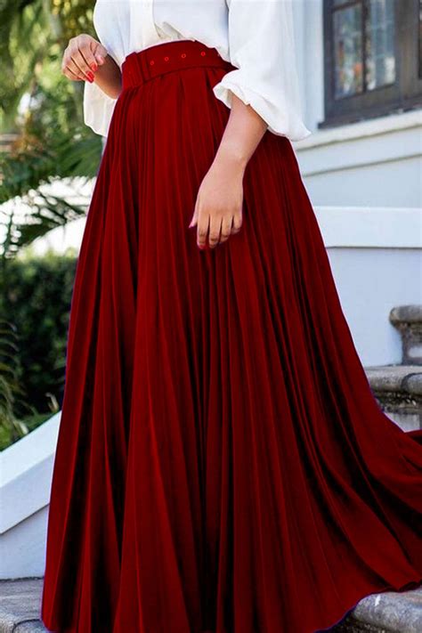 Wholesale White Casual Solid Patchwork Fold With Belt High Waist