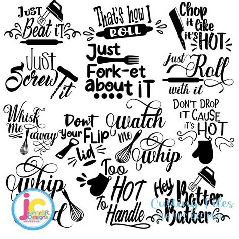 Sarcastic Kitchen Quotes Svg Kitchen Svg Dish Towel Bundle Funny