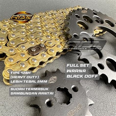 Jual Adf Gear Gir Set Gir Paket Supra Fit New Supra X 125 Revo Lama 14t 36t 428h Terlaris
