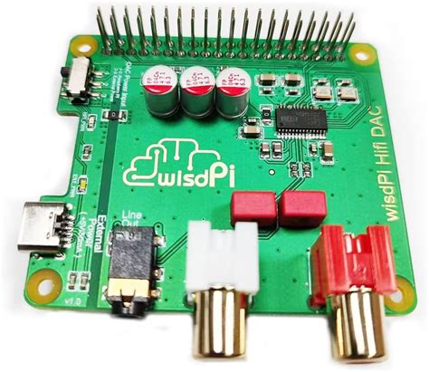 Raspberry Pi Hifi Dac Hat Audio Card Expansion Board For Raspberry Pi 4 Pi 3 B Pi 3 B Pi 2