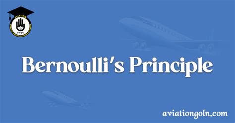 Bernoullis Principle Basic Aerodynamics Aviation Gurukul Goln