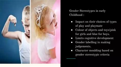 Gender Stereotypes And Gender Roles Pptx