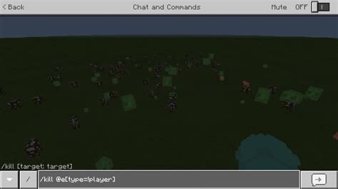 How To Kill All Mobs In Minecraft Except Players With Commands