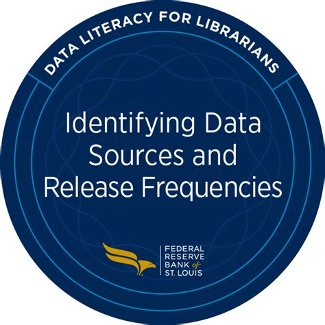 Identifying Data Sources And Release Frequencies Credly